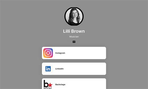 Lilli Browns Flowpage