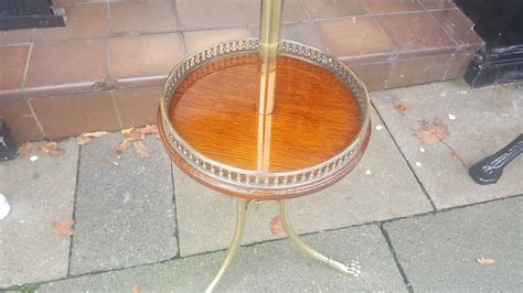 Victorian Oak Brass And Pollard Oak Side Table Antiques Atlas