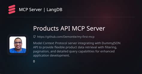 Products Api Mcp Server Langdb