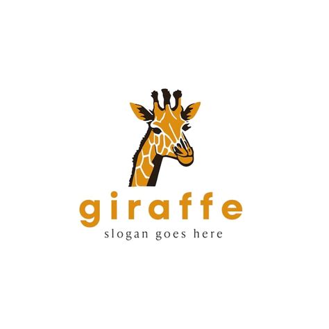 Premium Vector Giraffe Vector Logo Design
