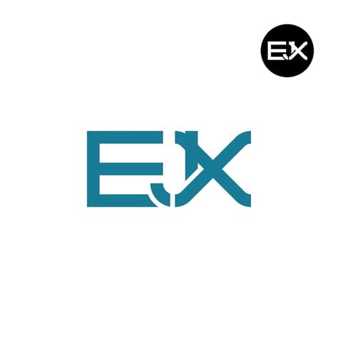 Premium Vector Ejx Logo Letter Monogram Design