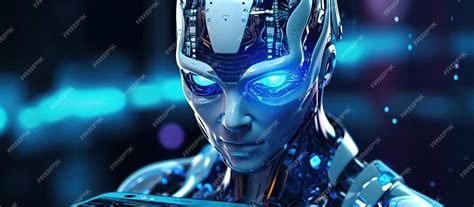 Premium Ai Image Cyborg Robot Artificial Intelligence