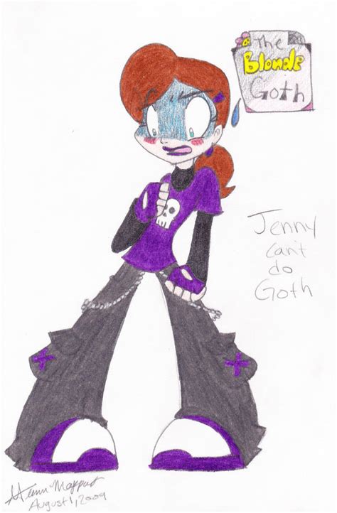 Blonde Goth Switch Jenny By Pianomanjojo On Deviantart