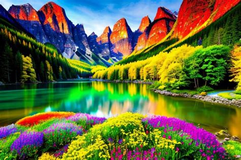 Hermoso Paisaje De Bosque M Gico Foto Premium