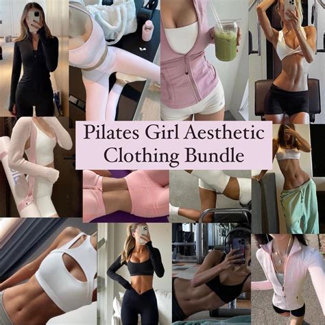 Pilates Girl Aesthetic Mystery Clothing Bundle Depop