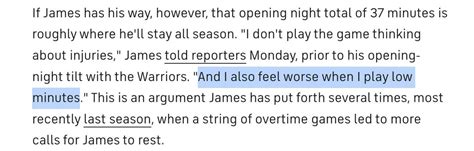 Lakers To Limit Lebron James Minutes This Season Hoopshype