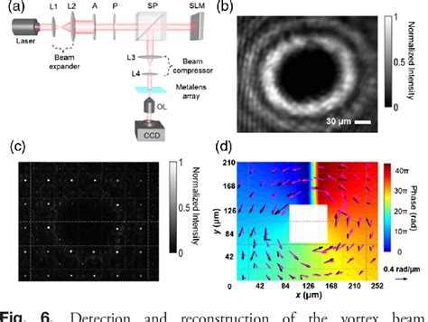 Figure 6 From Dielectric Metalens Based Hartmannshack Array For A High