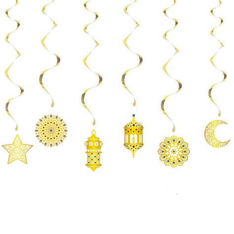 Ramadan Window Sticker Eid Mubarak Decor Lantern P Grandado