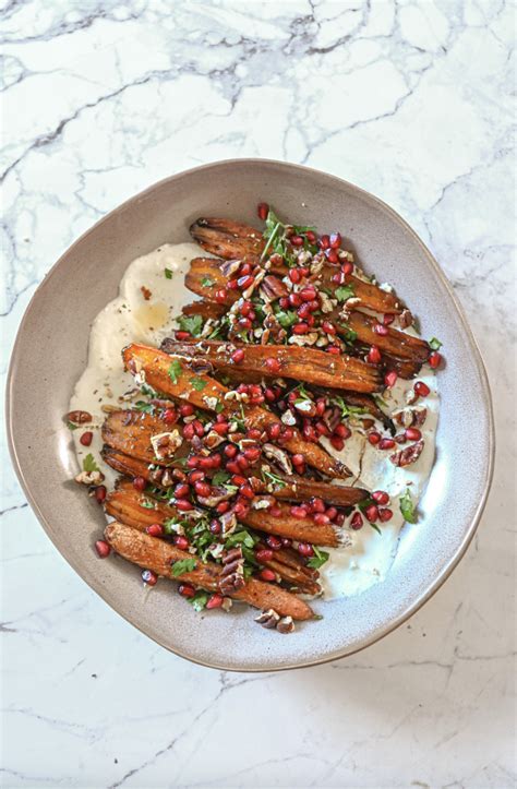 Hot Honey Roasted Carrots With Lemon Whipped Feta Amy Lee Active