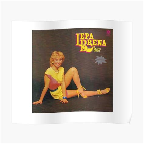 Lepa Brena Poster For Sale By Verbital Redbubble