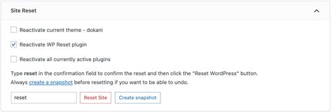 how to reset your wordpress database to default settings wedevs