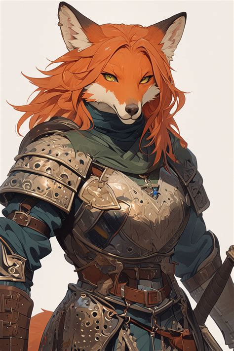 Open Fox Anthro Female By Xtrafurry On Deviantart