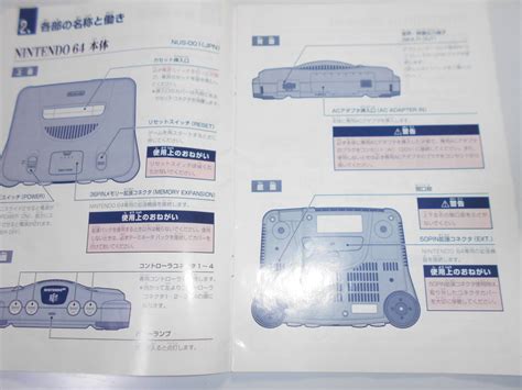 Yahooオークション 取説のみ 任天堂 ニンテンドー64 Nintendo64 本