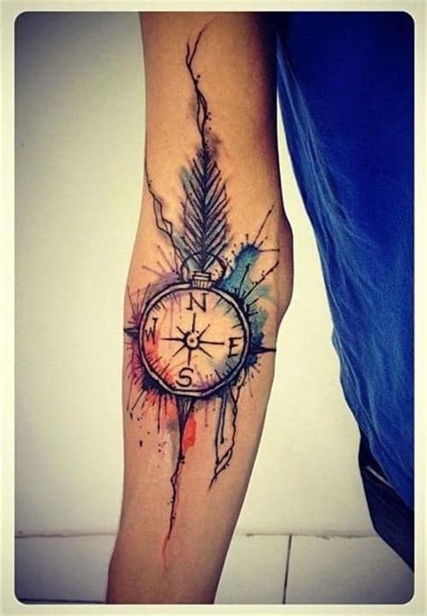 160 Meaningful Compass Tattoos Ultimate Guide September 2020