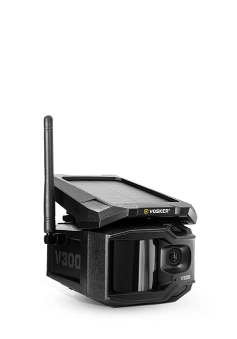 Vosker V300 Ultimate 4g Lte Autonomous Outdoor Security Camera High Capacity