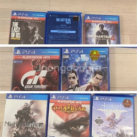 Ps4 언차티드4 택포 플레이스테이션 중고나라