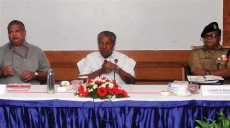 Improving policing: CM Pinarayi Vijayan meets ex-CSs, DGP Loknath Behra | Improving policing: CM ...