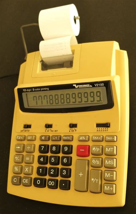Tischrechner Viking V Funktioniert Inkl Druck Rot Schw Kaufen Auf Ricardo