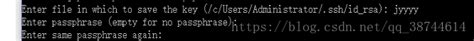 Ssh Keygen生成公钥及可能遇到的问题ssh Keygen T Rsa 生成的公钥文件夹名称不对 Csdn博客