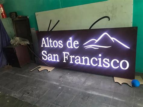 Letreros Luminosos En Acero Inoxidable En Lima ️