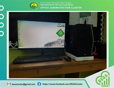 Look 🧐 The Office Administration Cluster Received Its New Computer Set As Part Of Our Upgrade