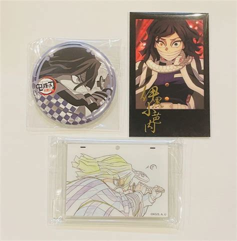 鬼滅の刃 柱稽古編 ダイニング 缶バッジ チェキ 原画風アクチャ 伊黒小芭内 メルカリ