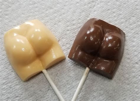 Butt Buttocks Chocolate Lollipop Bachelor Party Favors Etsy