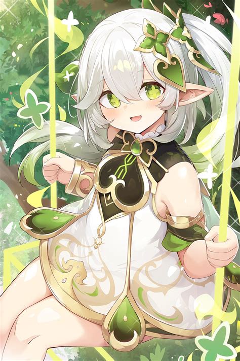 ナヒーダ原神 「お誕生日おめでとうナヒーダ生誕祭2023 Genshinimpact 」毛玉丸fanboxのイラスト