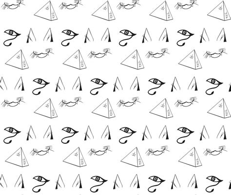 Egyptian Pattern Vector Illustration 22380904 Vector Art At Vecteezy