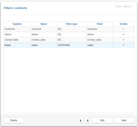 Filters — Jampy Documentation