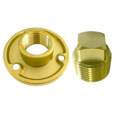 1 Inch Hole Garboard Drain Plug Kit For Boat Garboard Transom Scuttle
