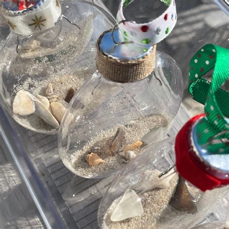 Sea Glass Christmas Ornaments Etsy