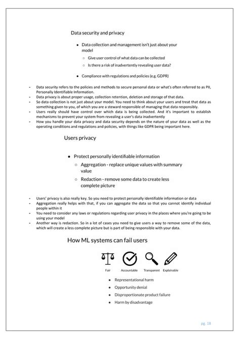 Course 2 Machine Learning Data Lifecycle In Production Week 1 Pdf