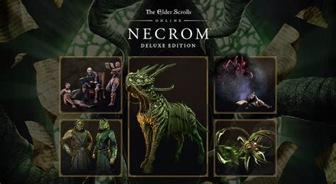 The Elder Scrolls Online Deluxe Upgrade Necrom PC Bethesda Game Keys