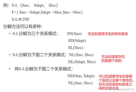 【数据库】第六章 规范化理论4nf举例 Csdn博客