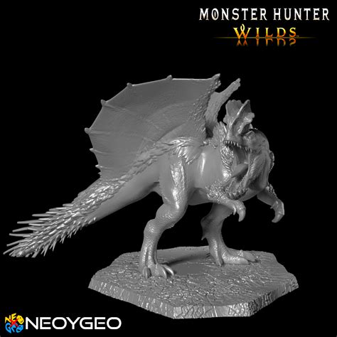 👹 Fulgur Anjanath Monster Hunter Wilds・ Stl File For 3d Printing・cults