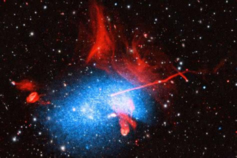 Galaxy Clusters Are Smashing Together To Form Flaming Cosmic Narwhal New Scientist