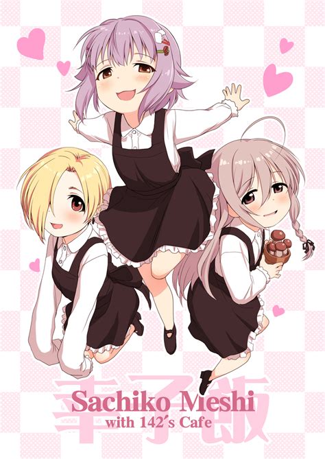 Shirasaka Koume Koshimizu Sachiko And Hoshi Syoko Idolmaster And 1