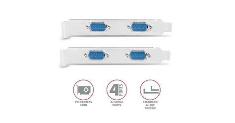 AXAGON PCEA S4N PCIE Controller 4x Serial PCEA S4N Pepita Hu