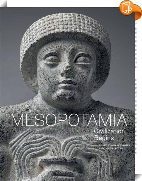 The Cover Of Mesopotamia Civilization Begins With An Image Of A Mans Head