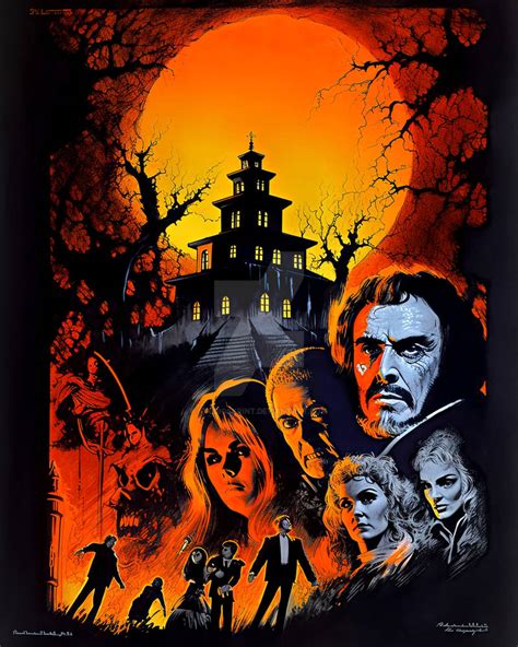 Horror Movie Poster Retro Vintage 1970s Style By Studioskrint On Deviantart
