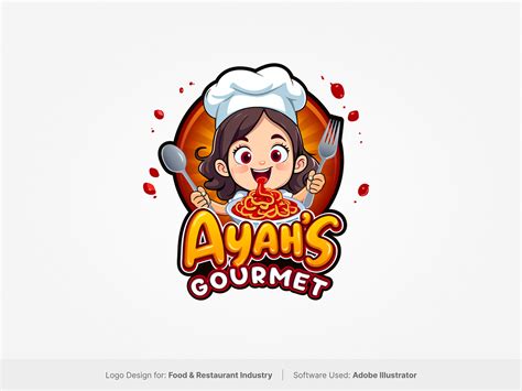Ayahs Gourmet Logo Design By Leymark Lachica On Dribbble