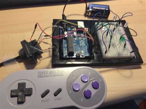Hacer Un Juego Snes Controlador Basado En Arduino