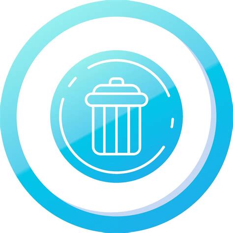 Delete Solid Blue Gradient Icon 37793731 Vector Art At Vecteezy