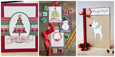 15 Diy Christmas Card Ideas Easy Homemade Christmas Cards Were Loving For 2017