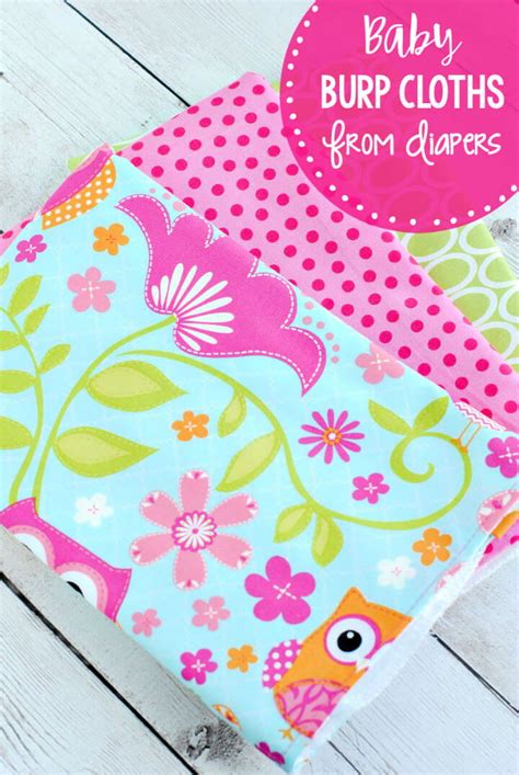 20 Free Burp Cloth Pattern DIY Burp Cloths
