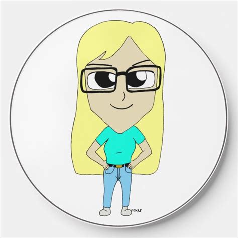 Chibi Wireless Charger Zazzle Chibi Wireless Charger Art Prints