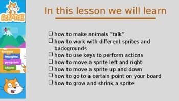 Intro To Scratch Coding Programming Elementary Babe Move Sprites