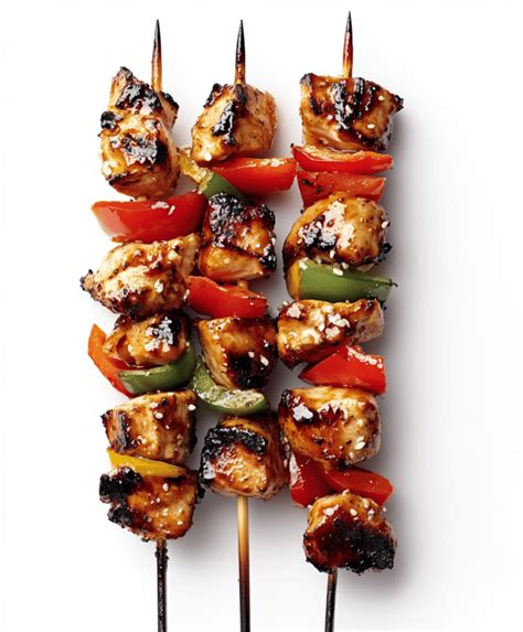 Yummy Honey Chicken Kabobs Recipe