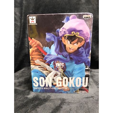 Banpresto 正版 代理 Bwfc 西遊記 金箍棒 孫悟空 悟空 景品 七龍珠 龍珠超 公仔 蝦皮購物